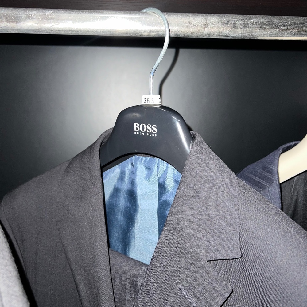 Hugo Boss Rossellini Movie Us Wool Three-Button Suit … - Gem